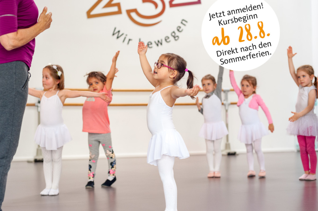 Kindertanz: Nach den Sommerferien geht es wieder los! - Studio 232
